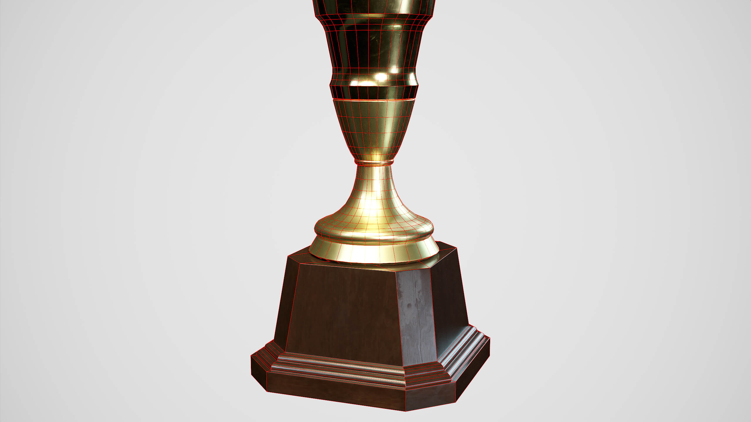 Winner Cup Set PBR - 3D Model by YuriBarinov
