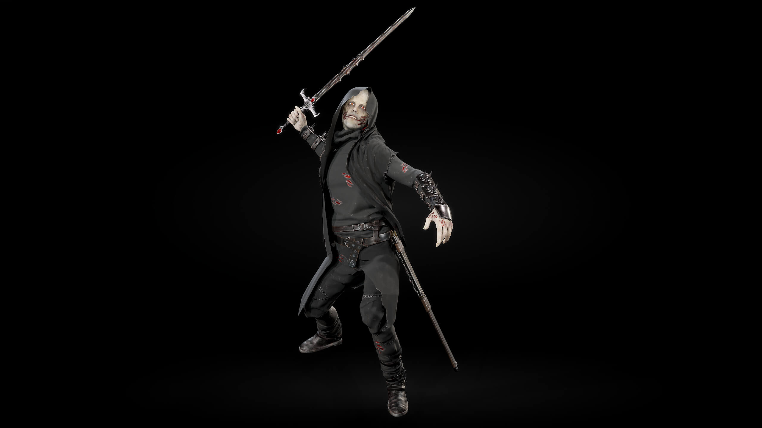 Death with a Sword - 3D Model by YuriiB