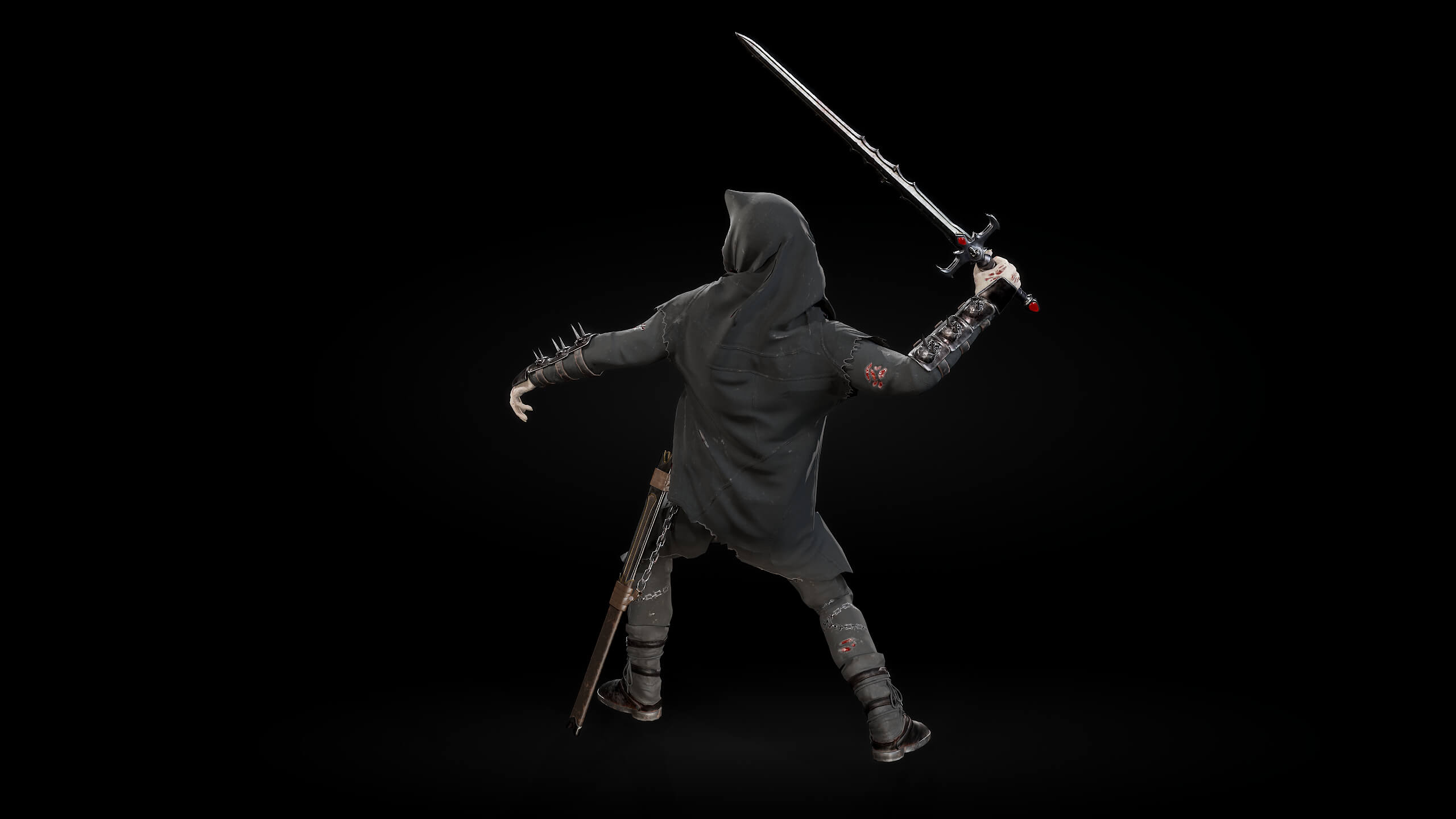 Death with a Sword - 3D Model by YuriiB