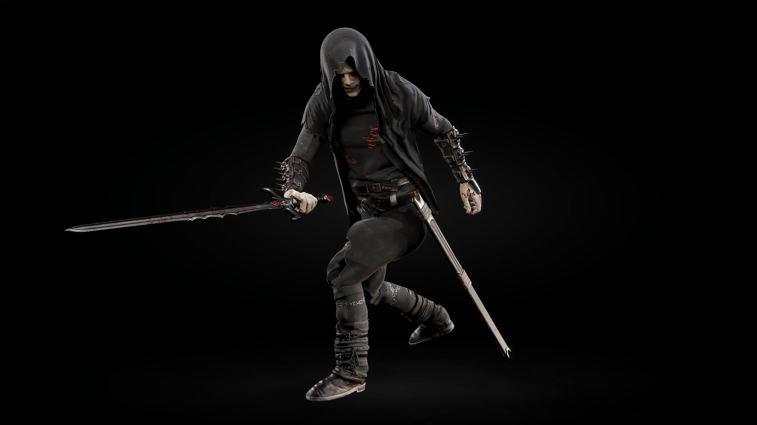 Death with a Sword - 3D Model by YuriiB