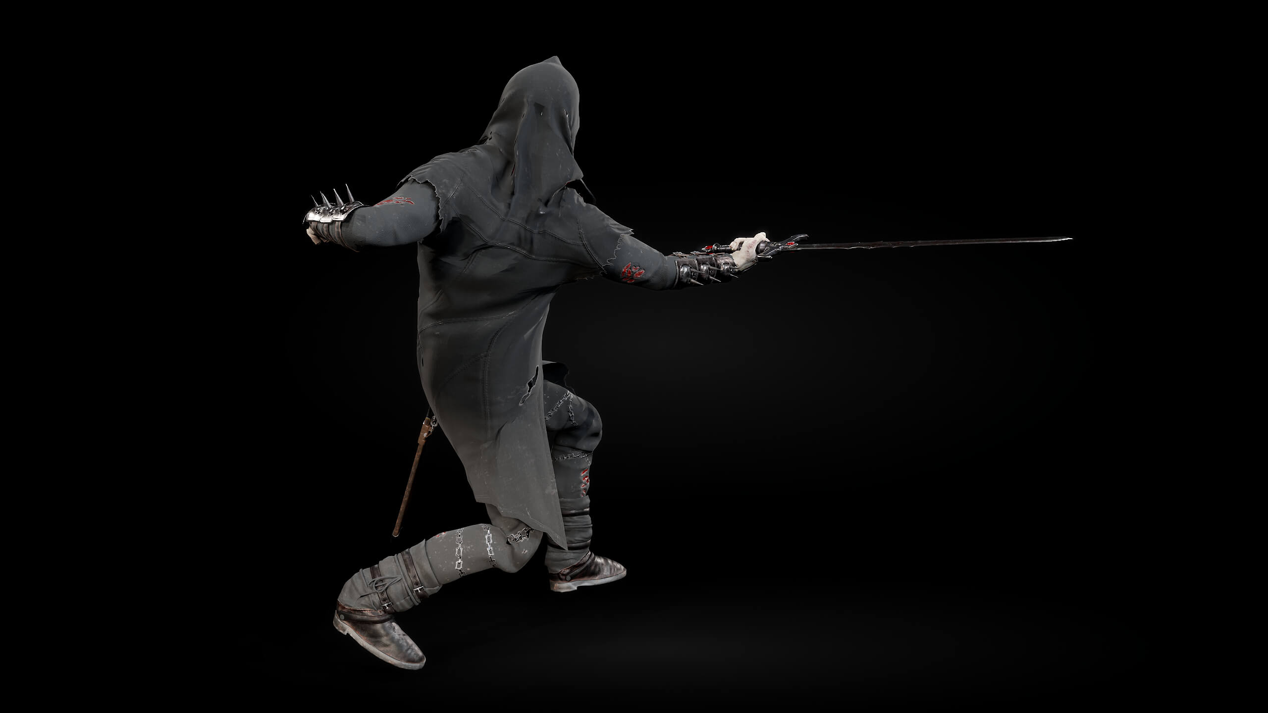 Death with a Sword - 3D Model by YuriiB