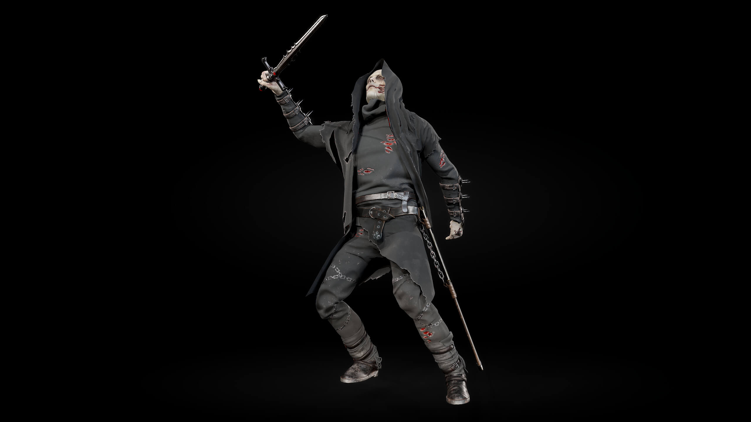 Death with a Sword - 3D Model by YuriiB