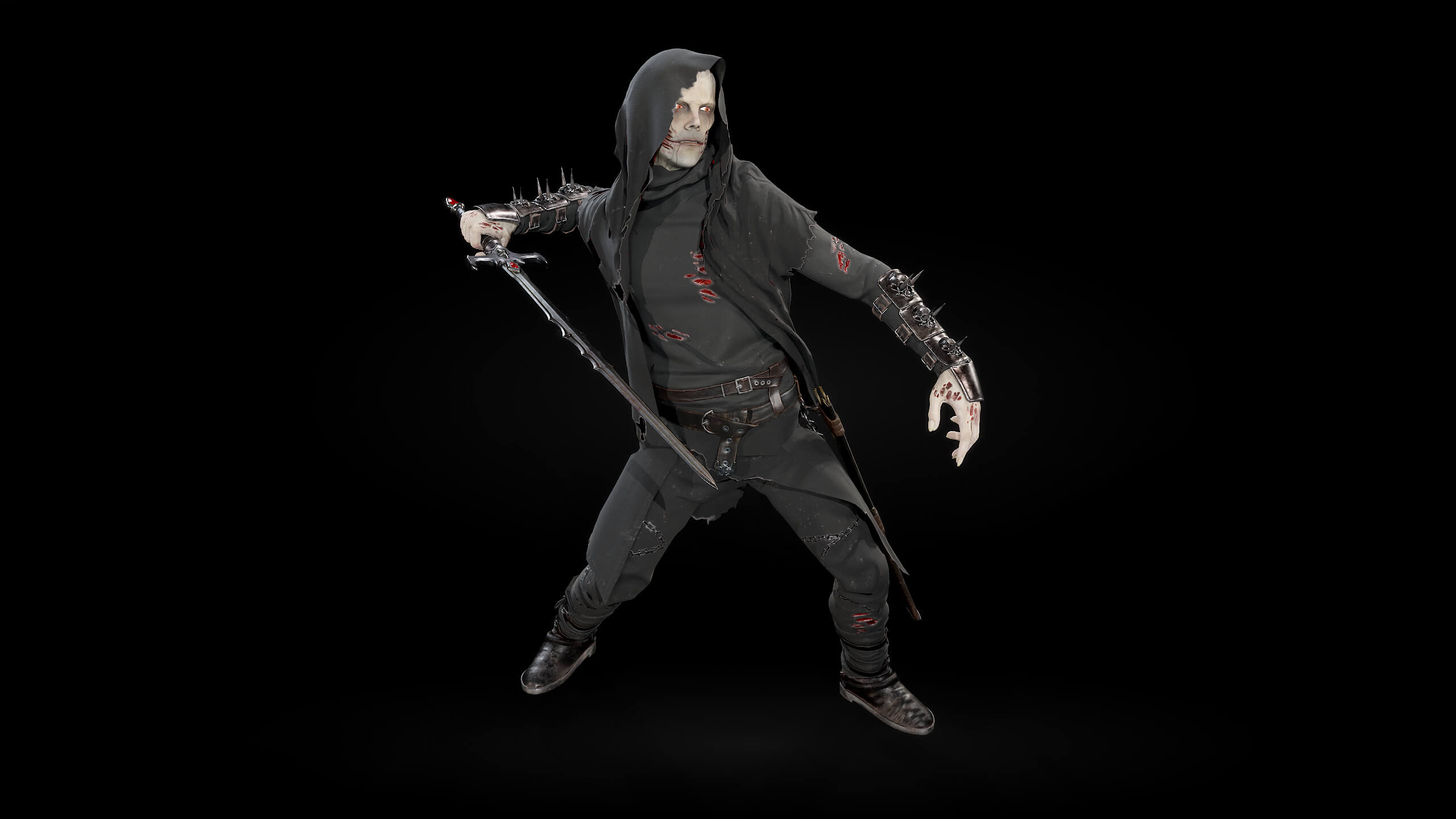 Death with a Sword - 3D Model by YuriiB