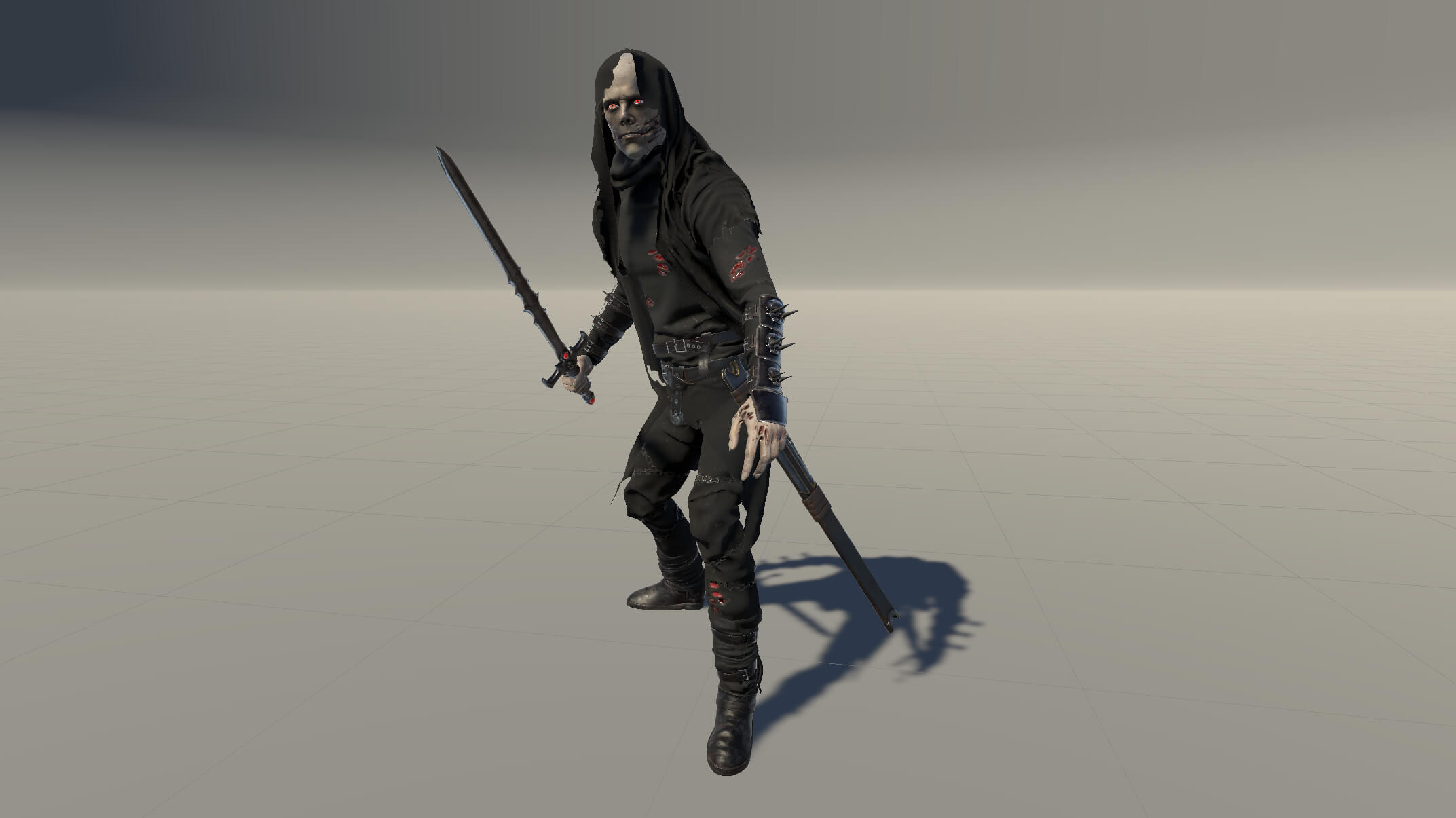 Death with a Sword - 3D Model by YuriiB