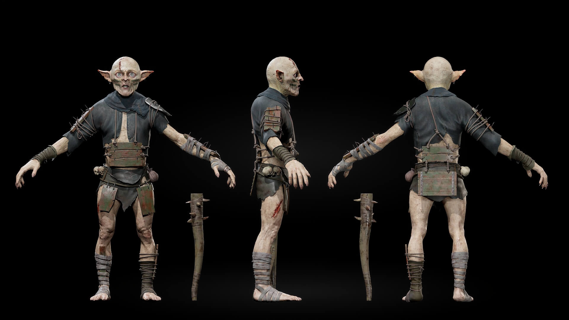Forest Goblin - 3D Model by YuriiB