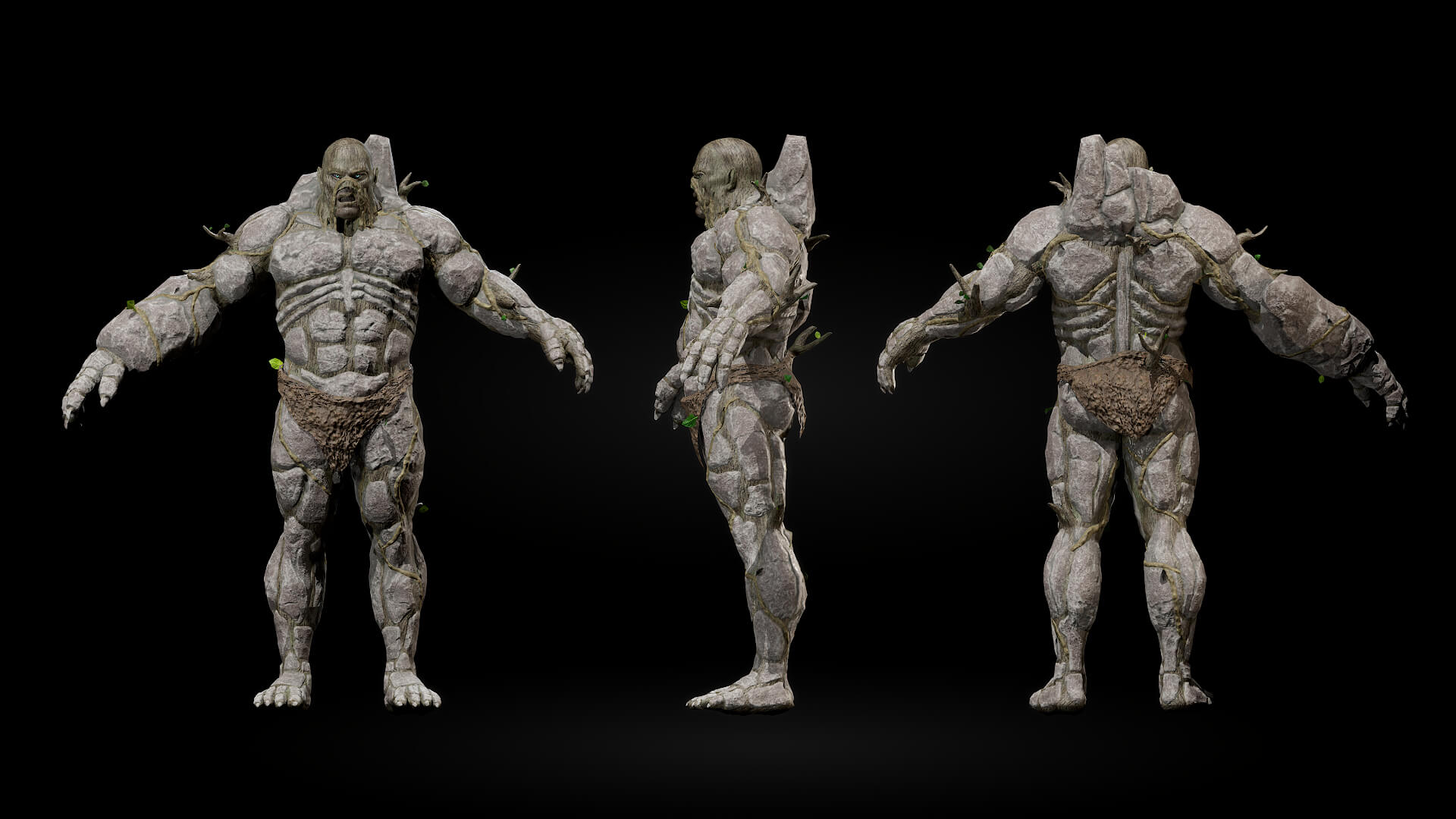 Forest Monster - 3D Model by YuriiB