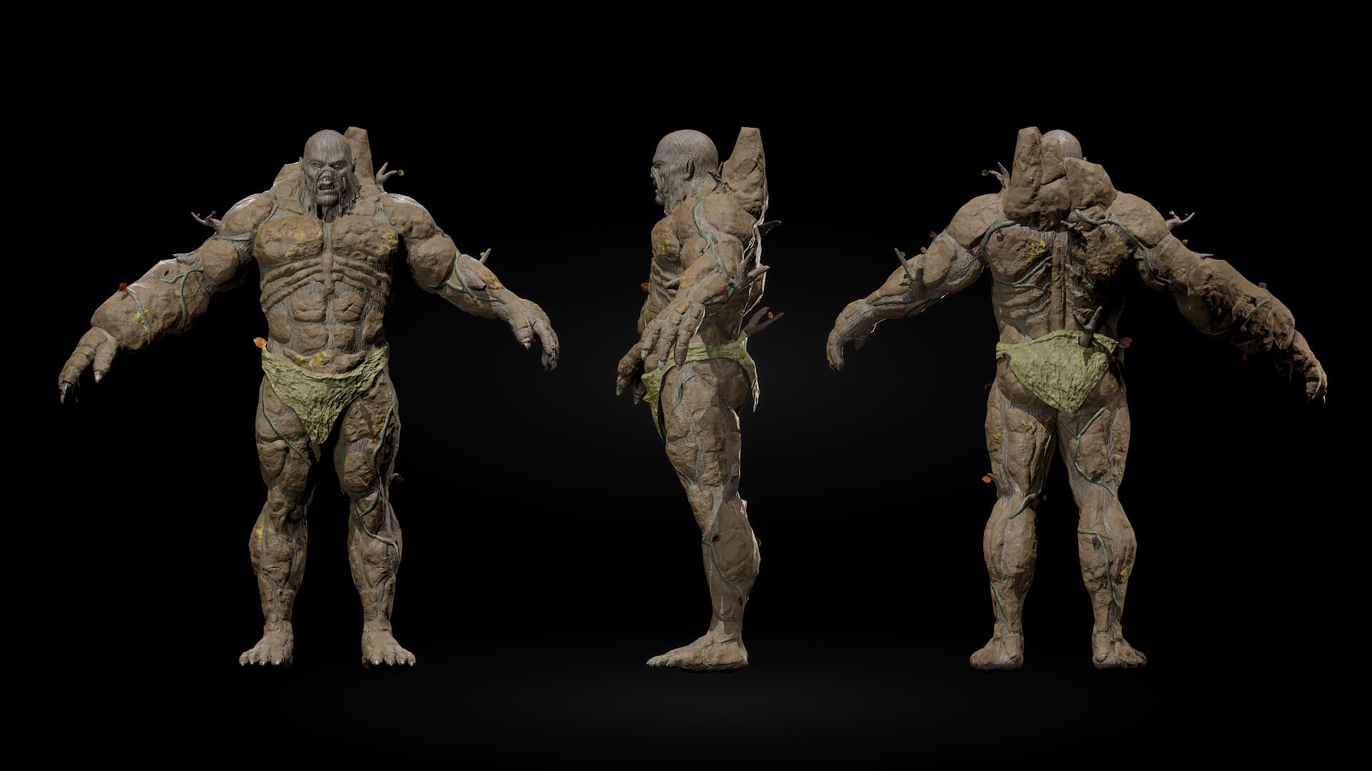 Forest Monster - 3D Model by YuriiB