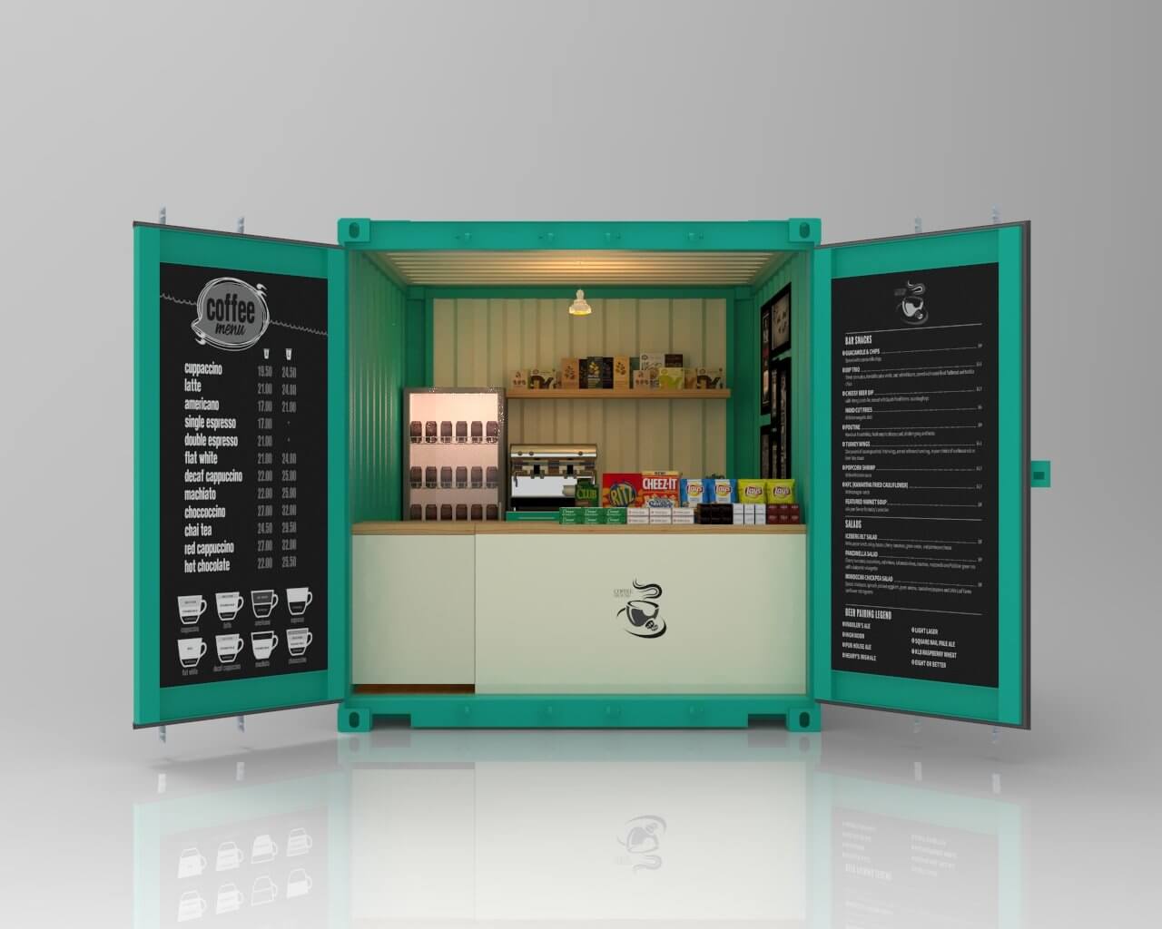 Coffee Container - 3D Model by yurry