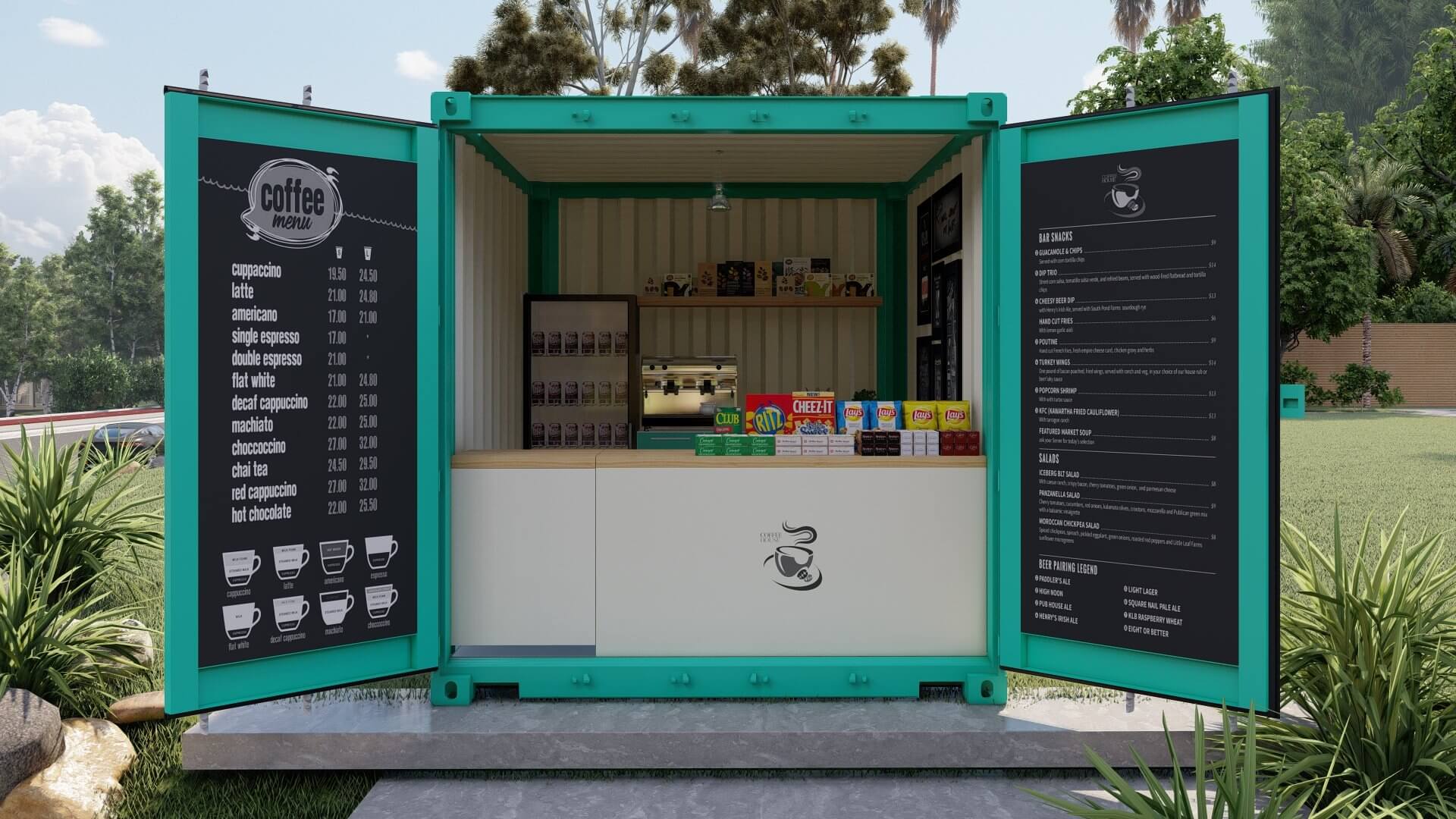 Coffee Container - 3D Model by yurry