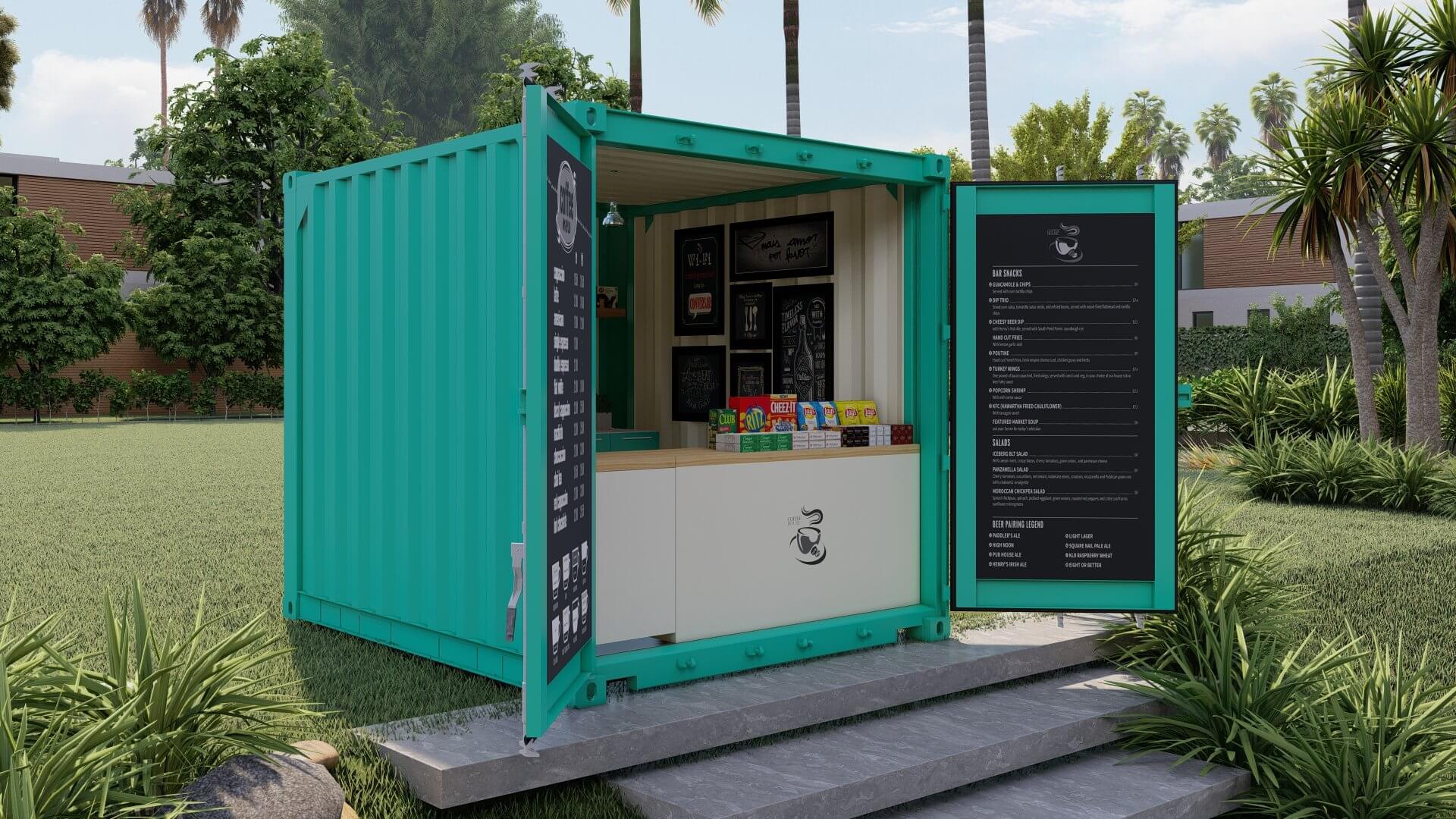 Coffee Container - 3D Model by yurry