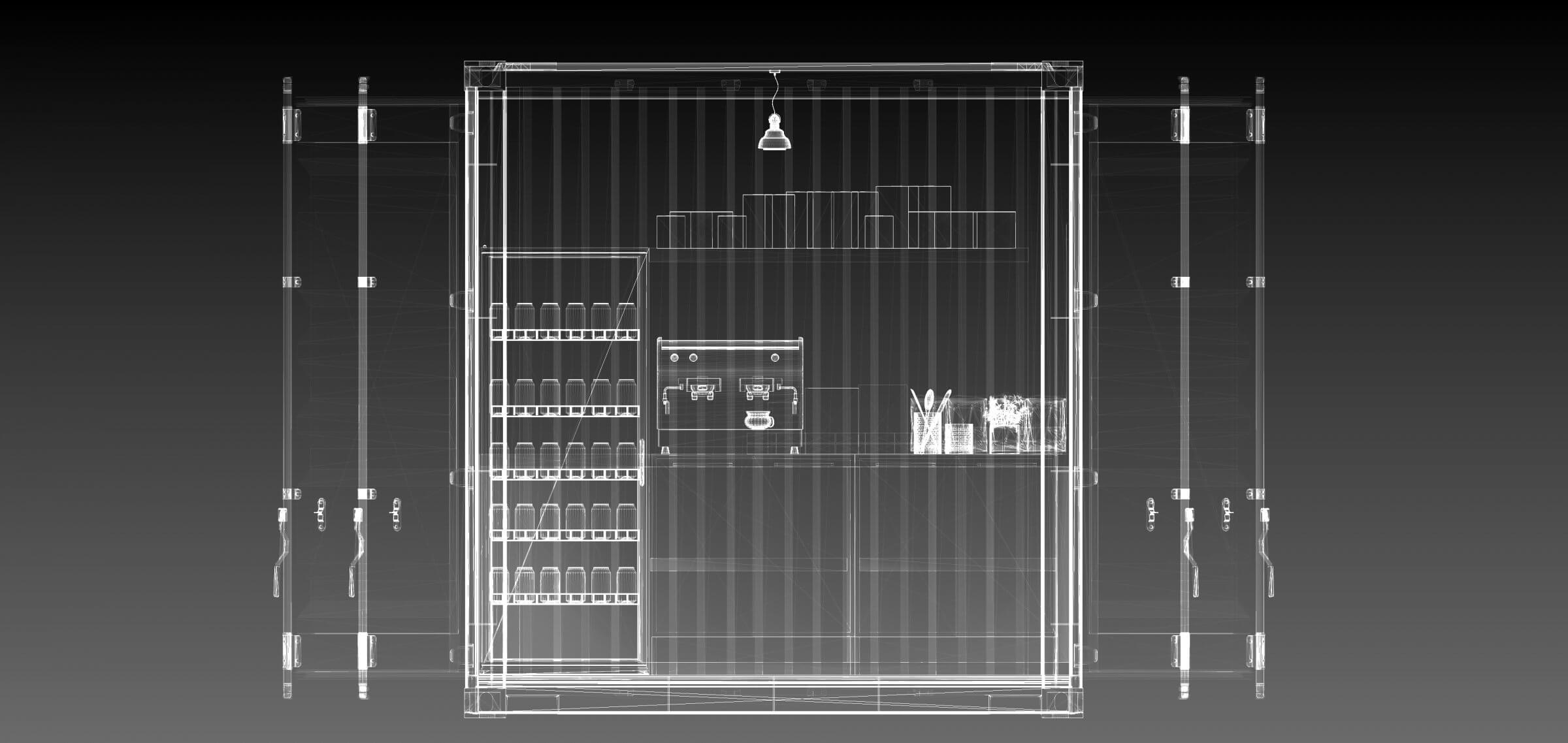 Coffee Container - 3D Model by yurry