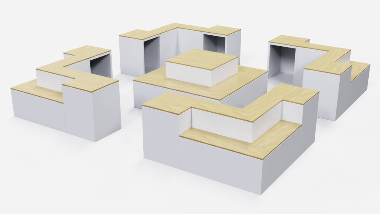 Product Display Booth - 3D Model by yurry