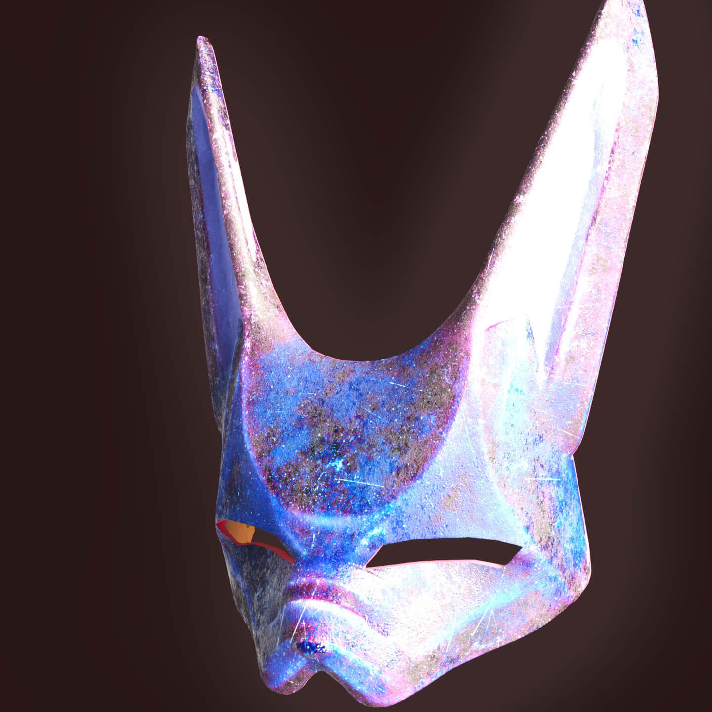 Anime Style Rabbit Mask - 3D Model by zaider3d