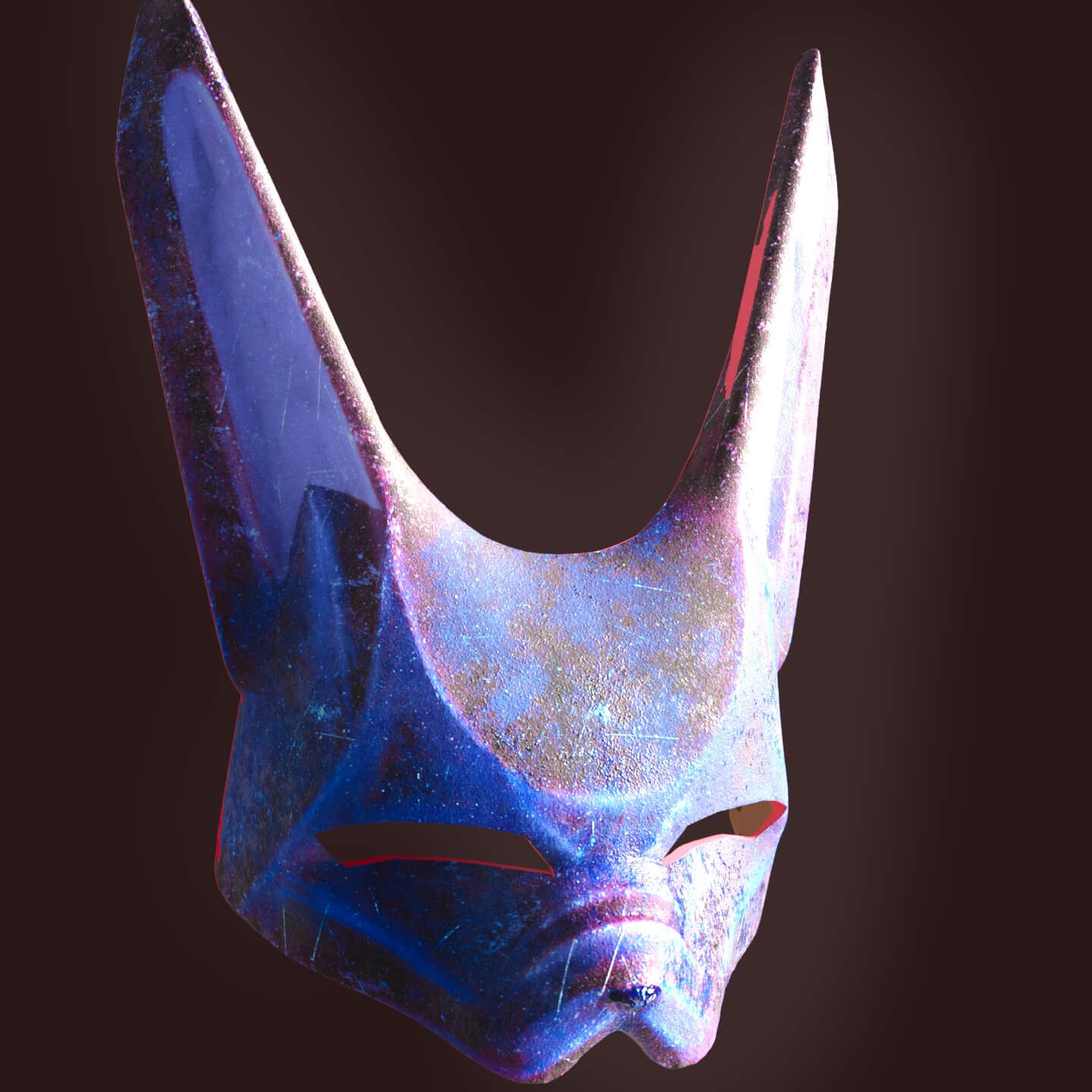 Anime Style Rabbit Mask - 3D Model by zaider3d