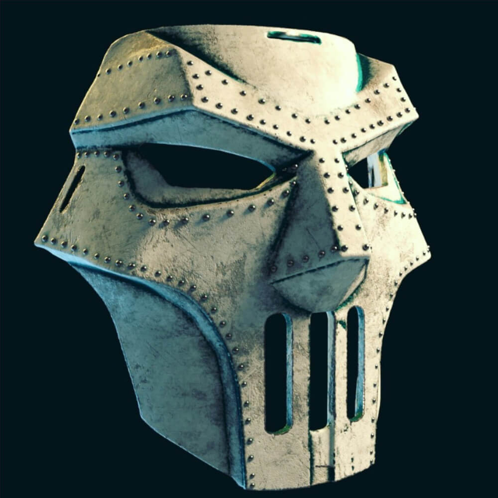 Casey Jones Mask - 3D Model by zaider3d