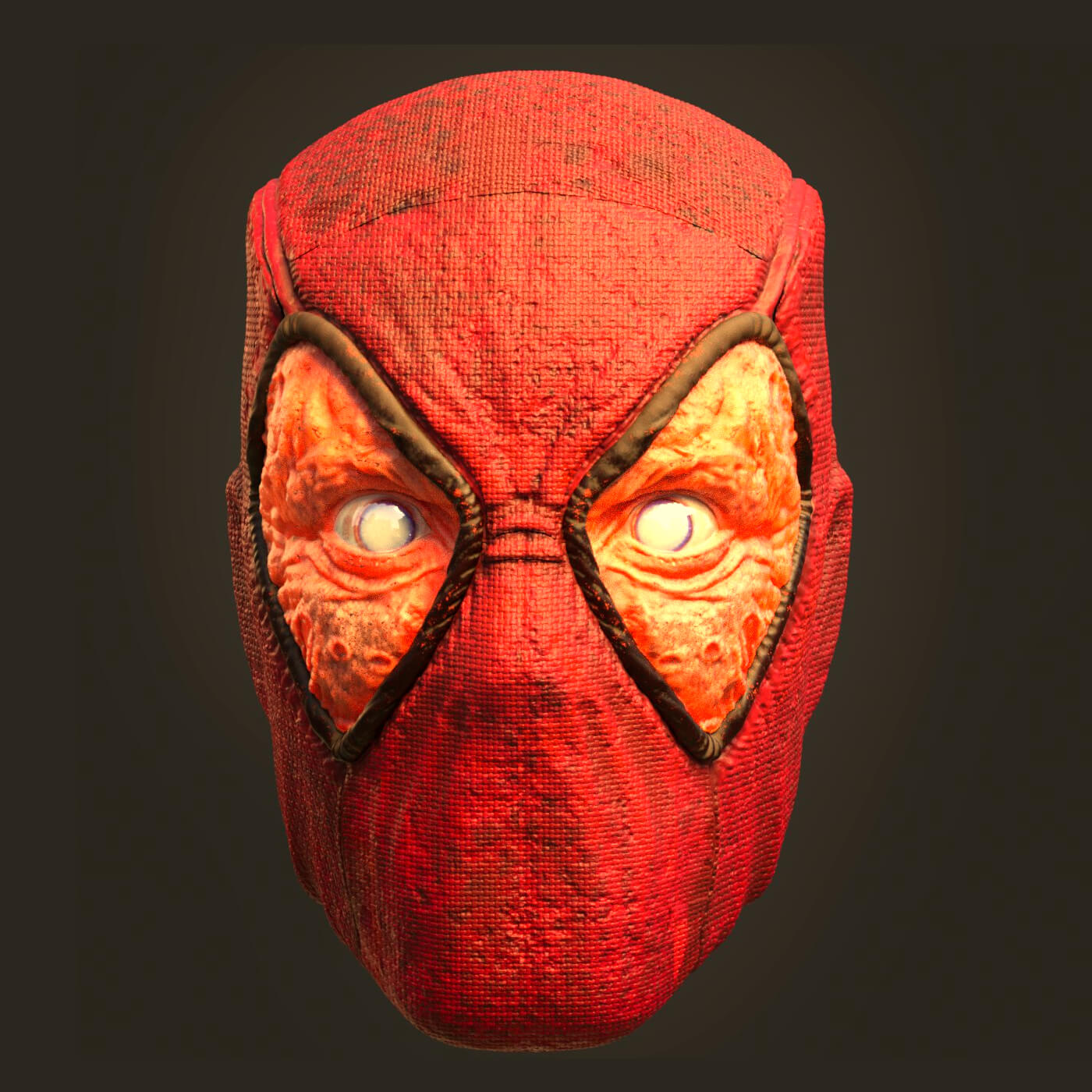 Deadpool Helmet Version Alternate - 3D Model by zaider3d