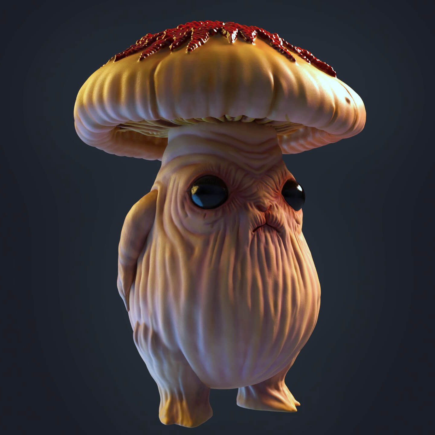 Grandfather Mushroom - 3D Model by zaider3d
