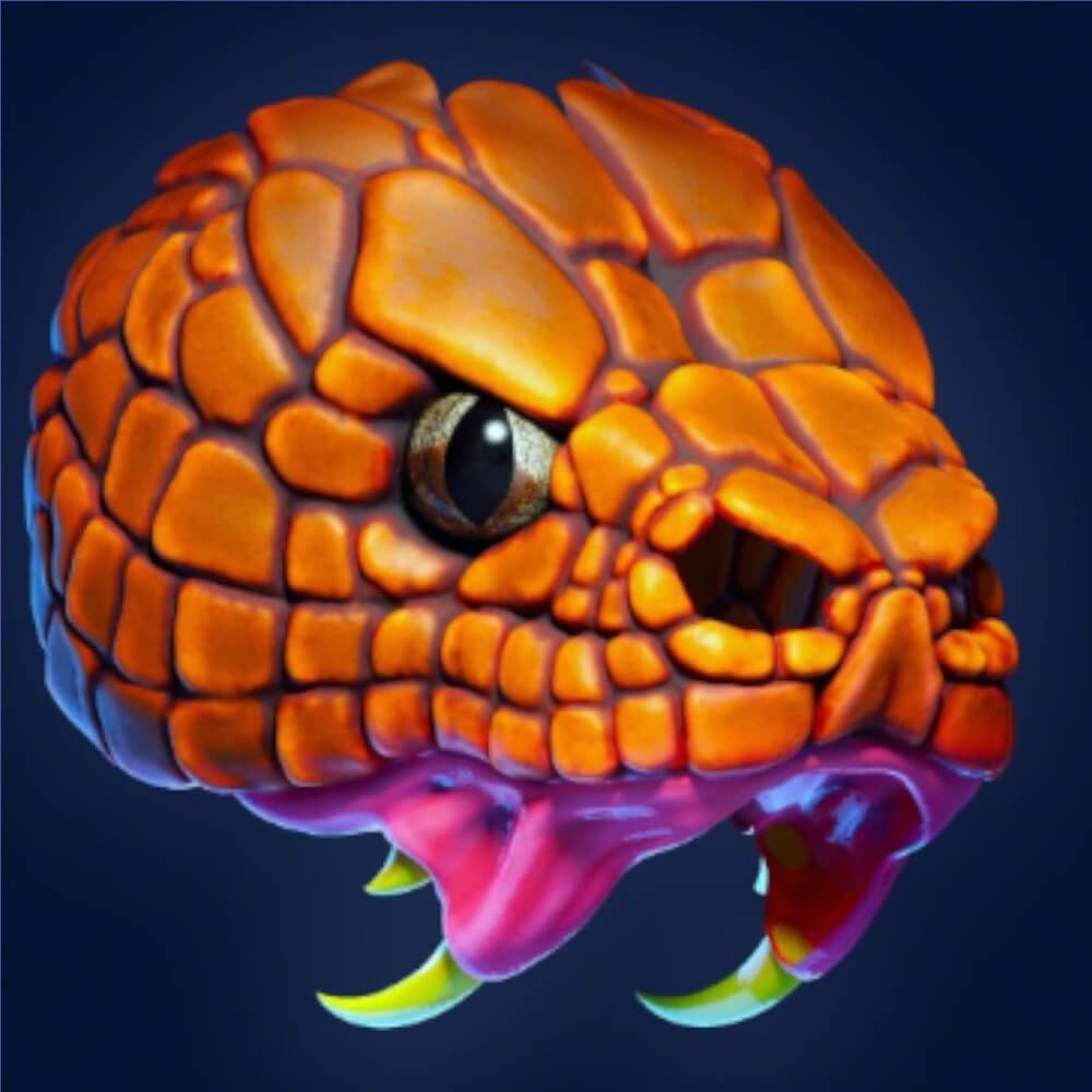 Snake Mask Costume - 3D Model by zaider3d