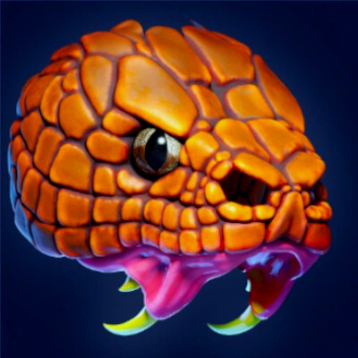 Snake Mask Costume - 3D Model by zaider3d