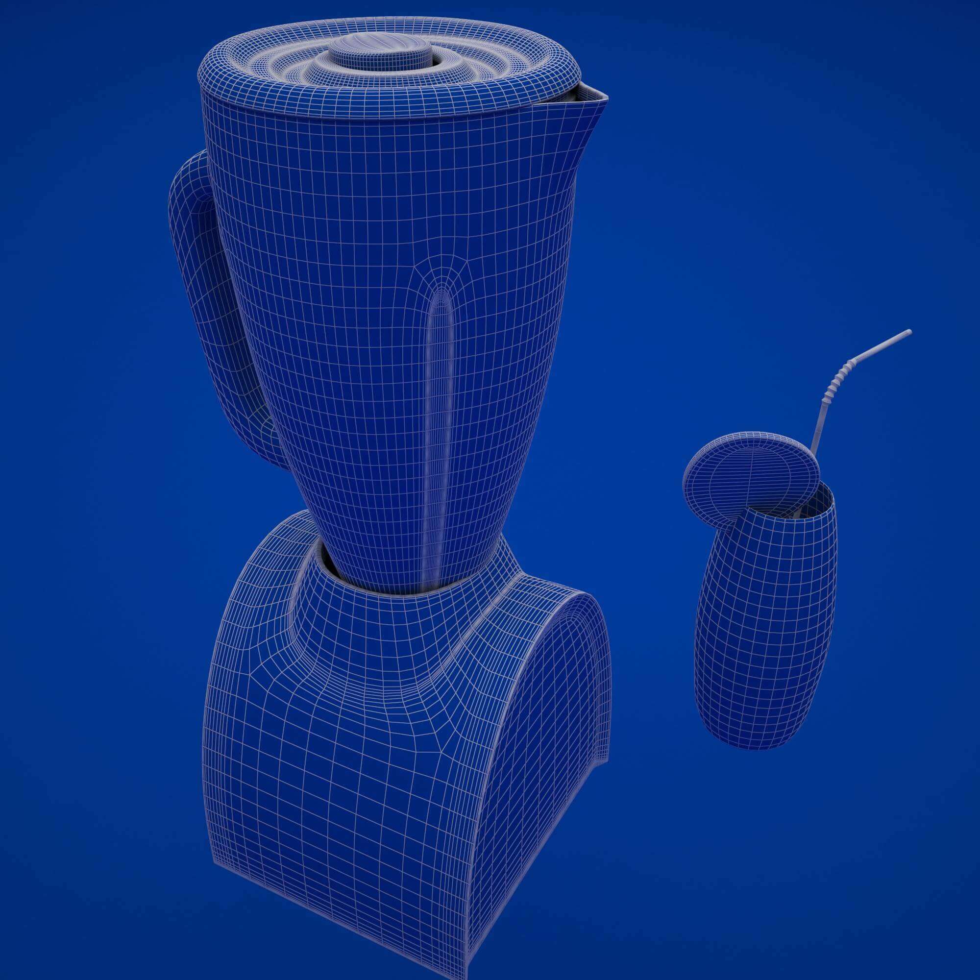 Fruit Blender - 3D Model by Zakaria art work