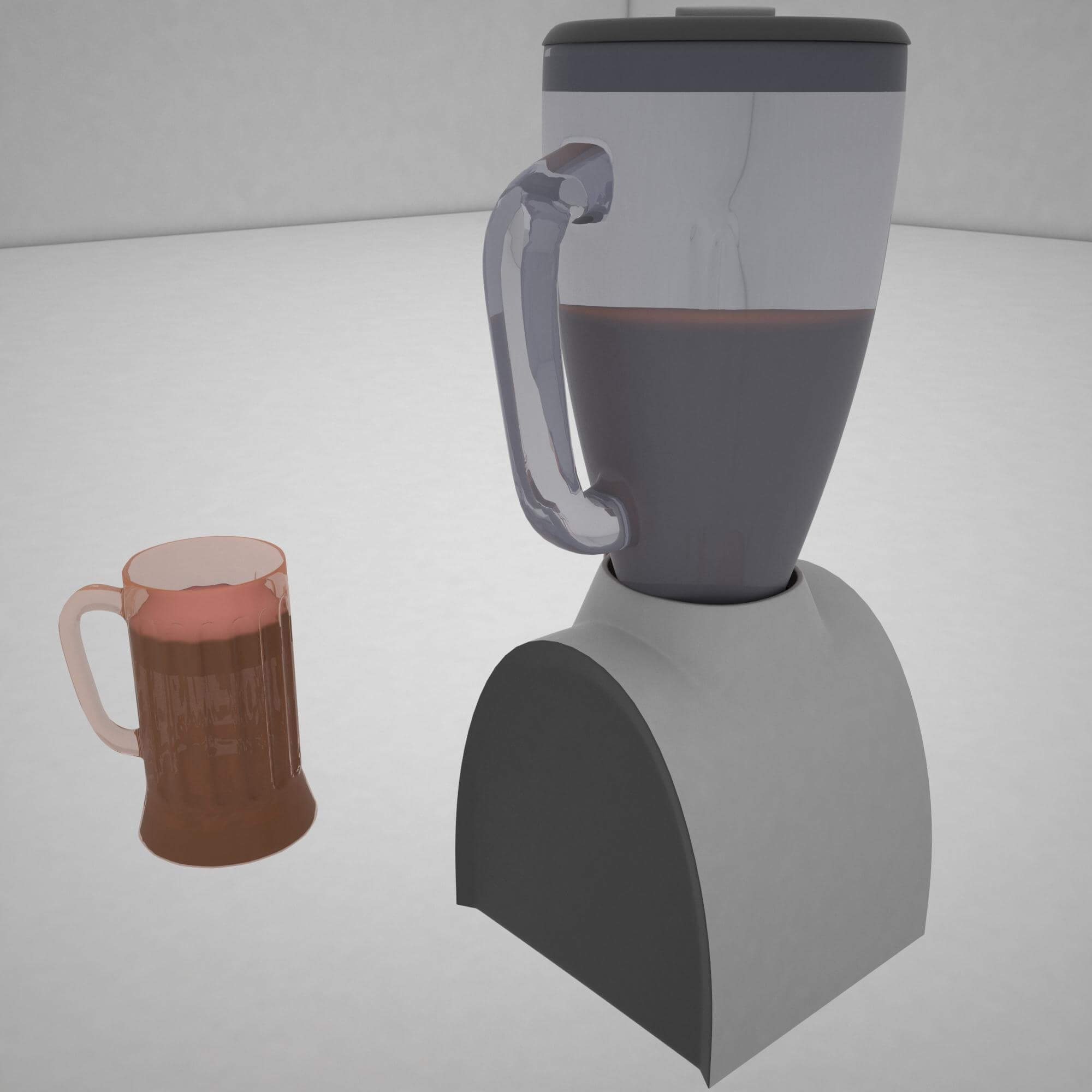 Fruit Blender - 3D Model by Zakaria art work