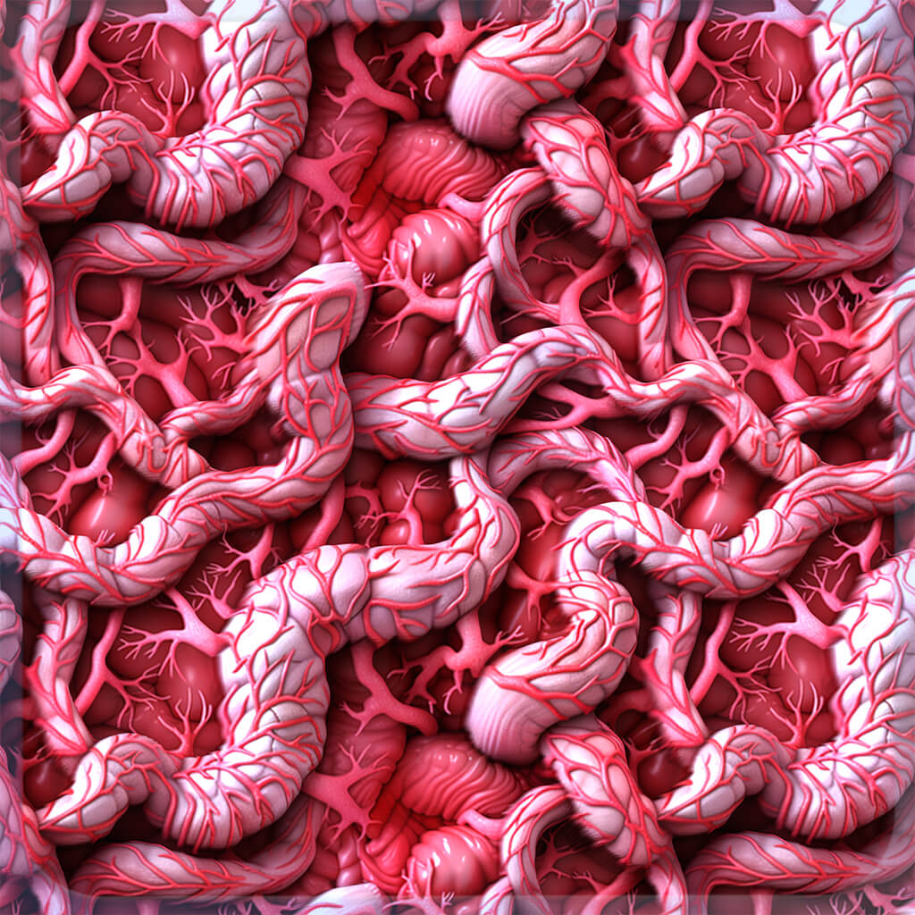 Anatomy Seamless Texture by zames1992d