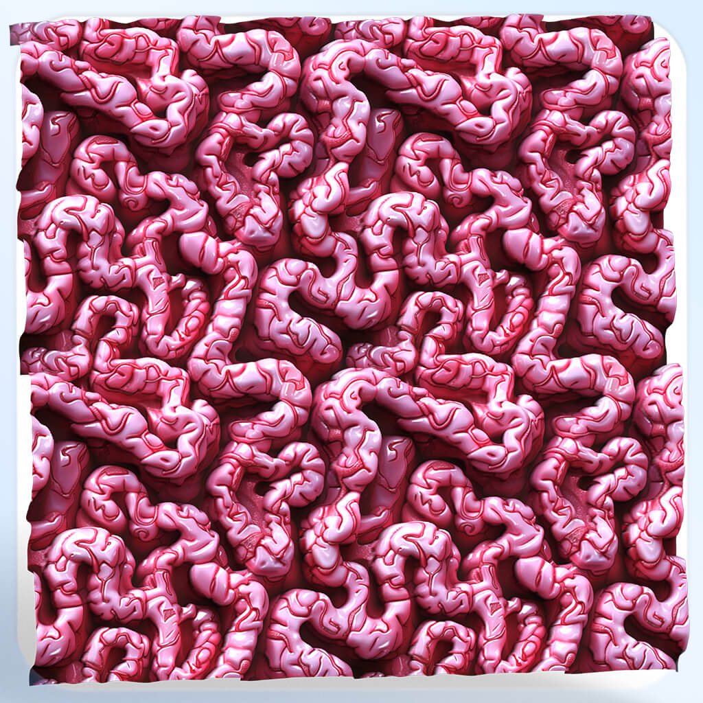 Anatomy Seamless Texture by zames1992d