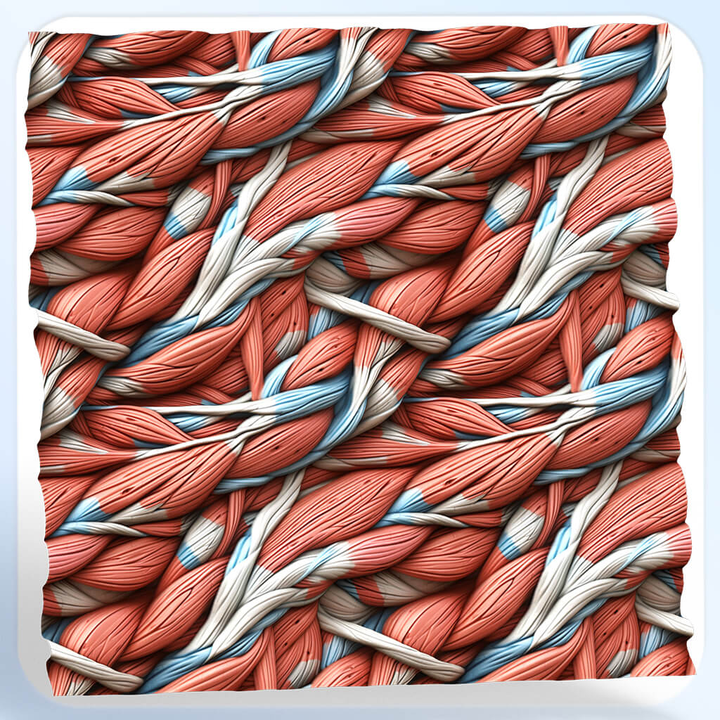 Anatomy Seamless Texture by zames1992d