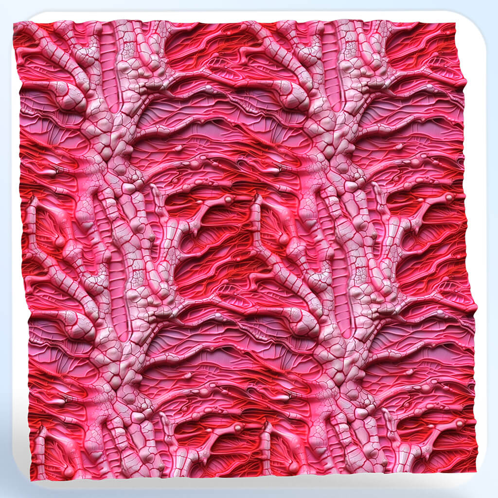 Anatomy Seamless Texture by zames1992d