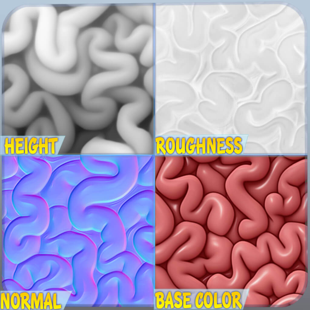 Anatomy Seamless Texture by zames1992d