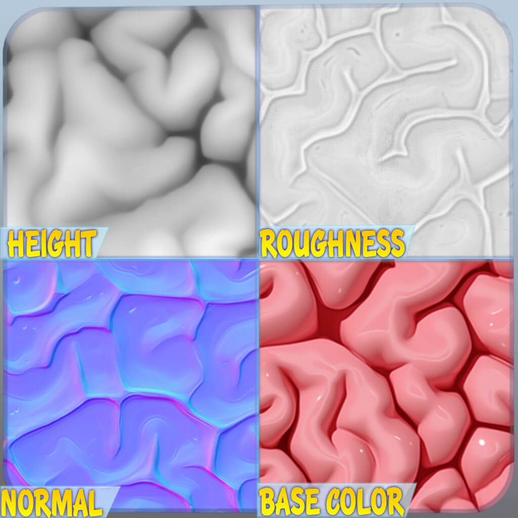 Anatomy Seamless Texture by zames1992d