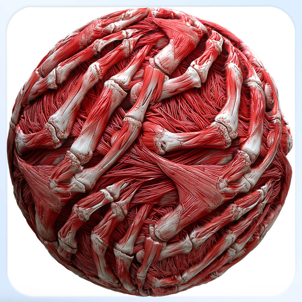 Anatomy Seamless Texture by zames1992d