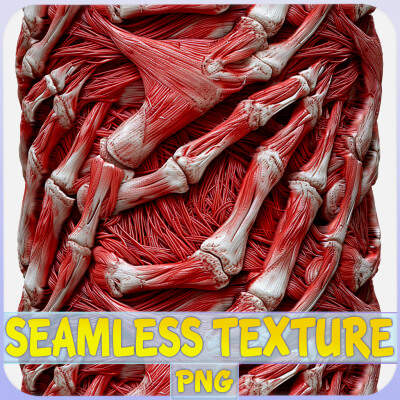 Anatomy Seamless Texture by zames1992d