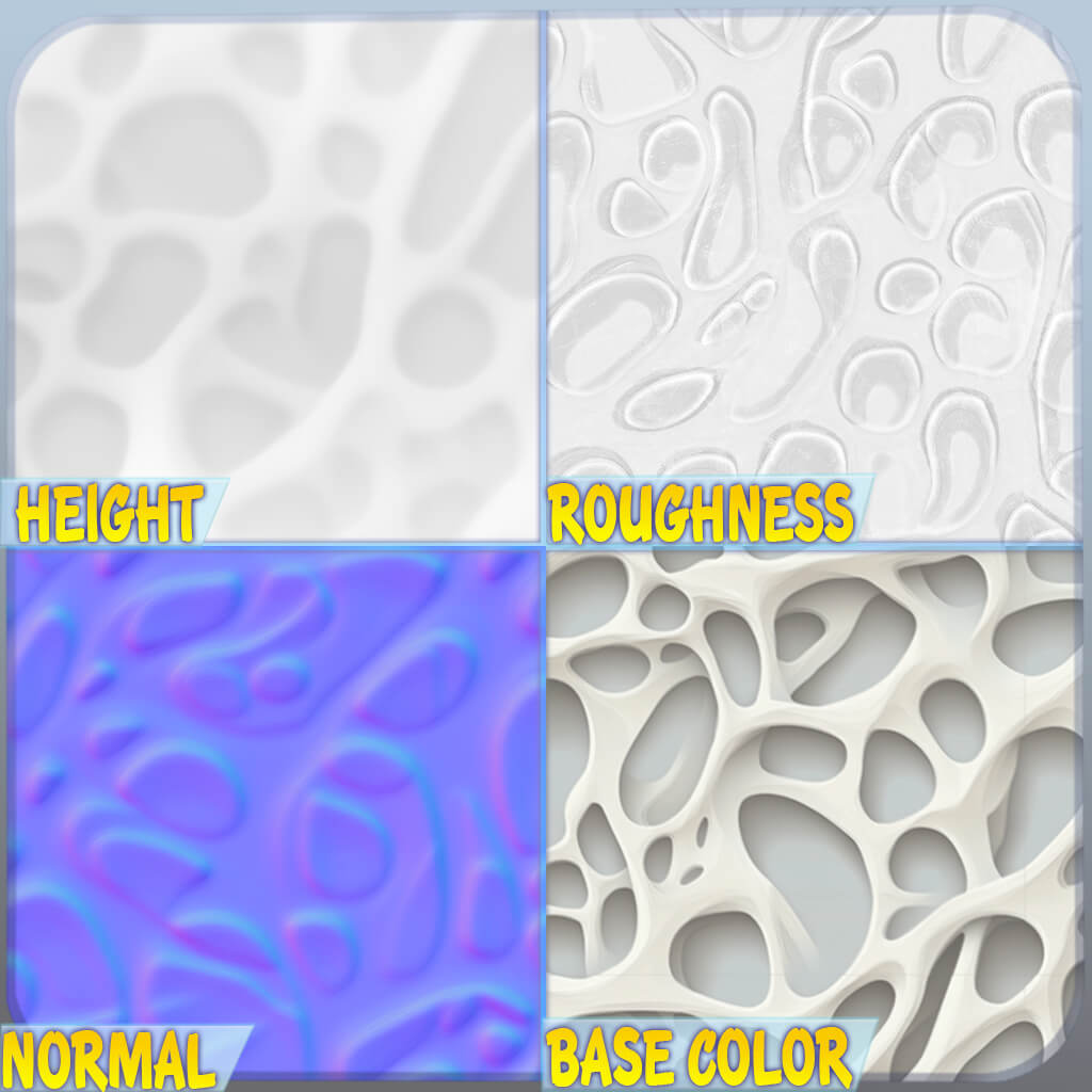 Bone Seamless Texture by zames1992d