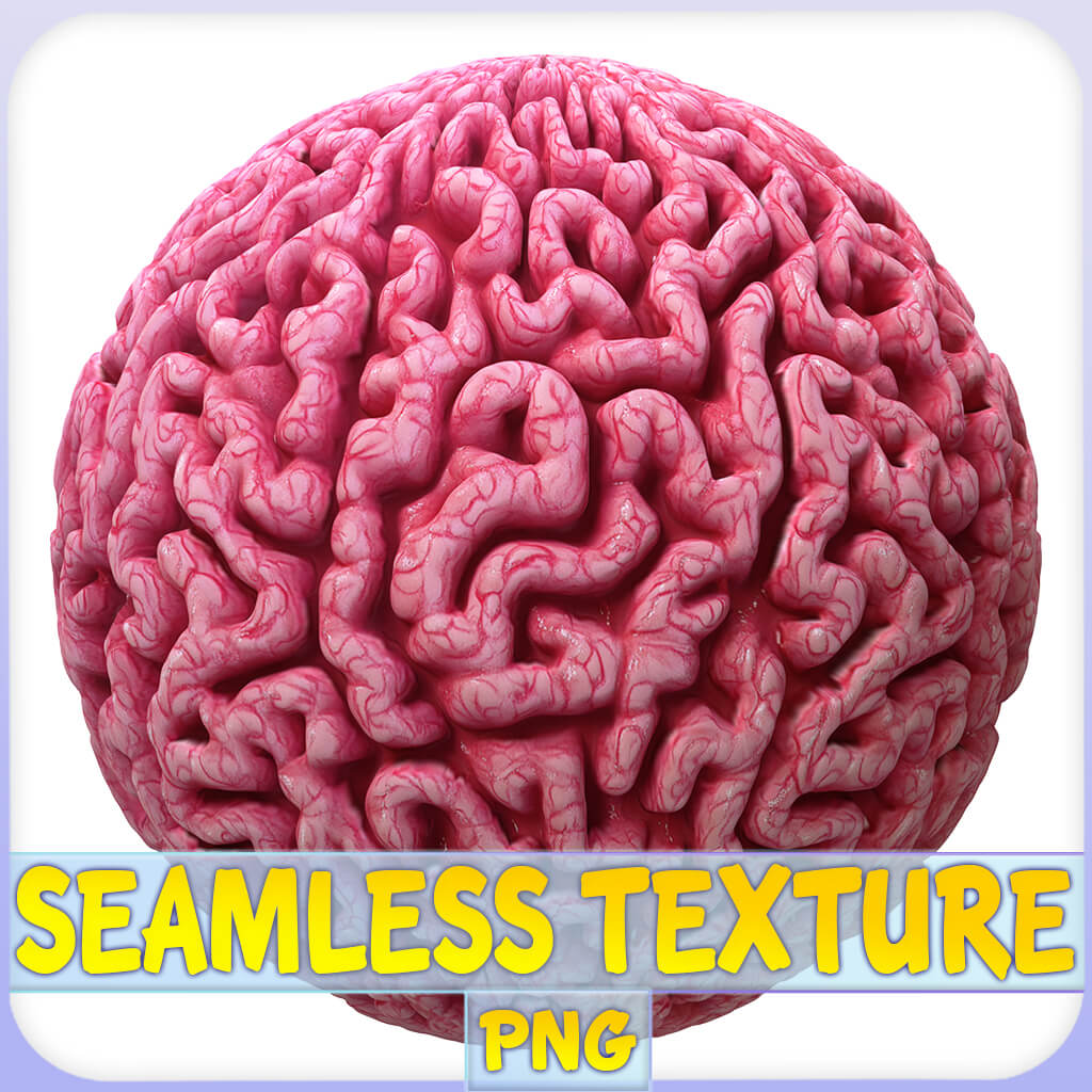 Brain Seamless Texture by zames1992d