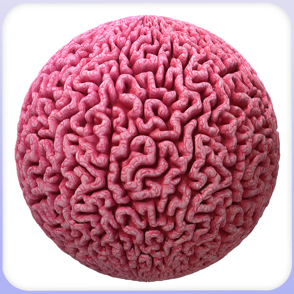 Brain Seamless Texture by zames1992d