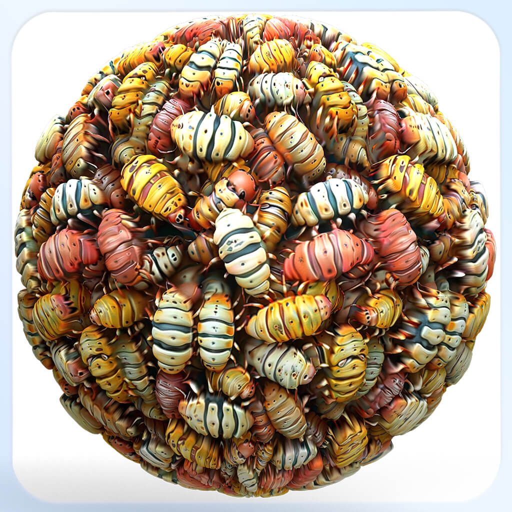 Bug Seamless Texture by zames1992d