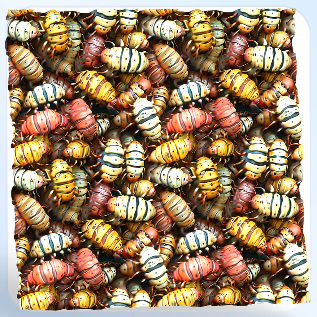 Bug Seamless Texture by zames1992d