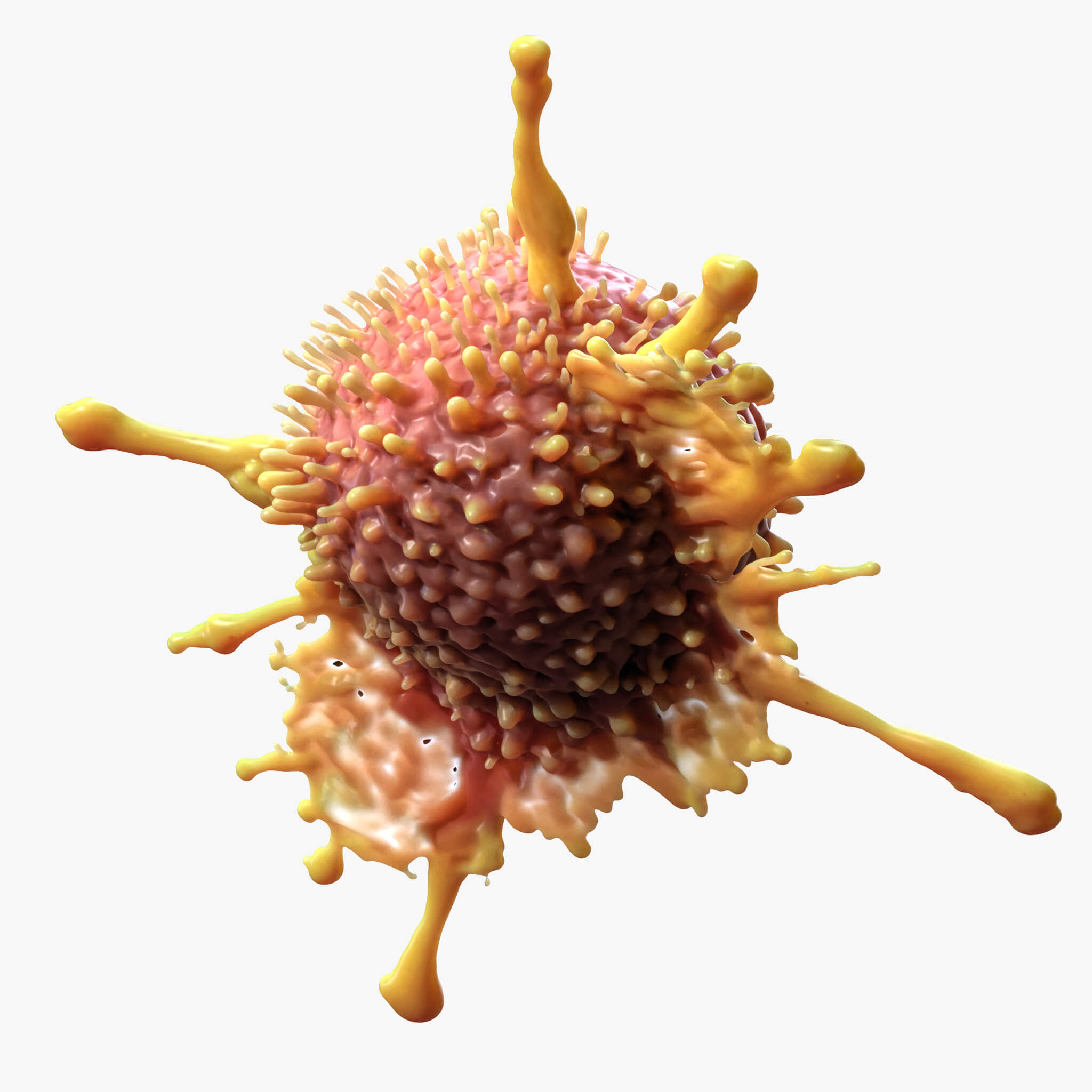 Cancer Cell Tumor - 3D Model by zames1992d