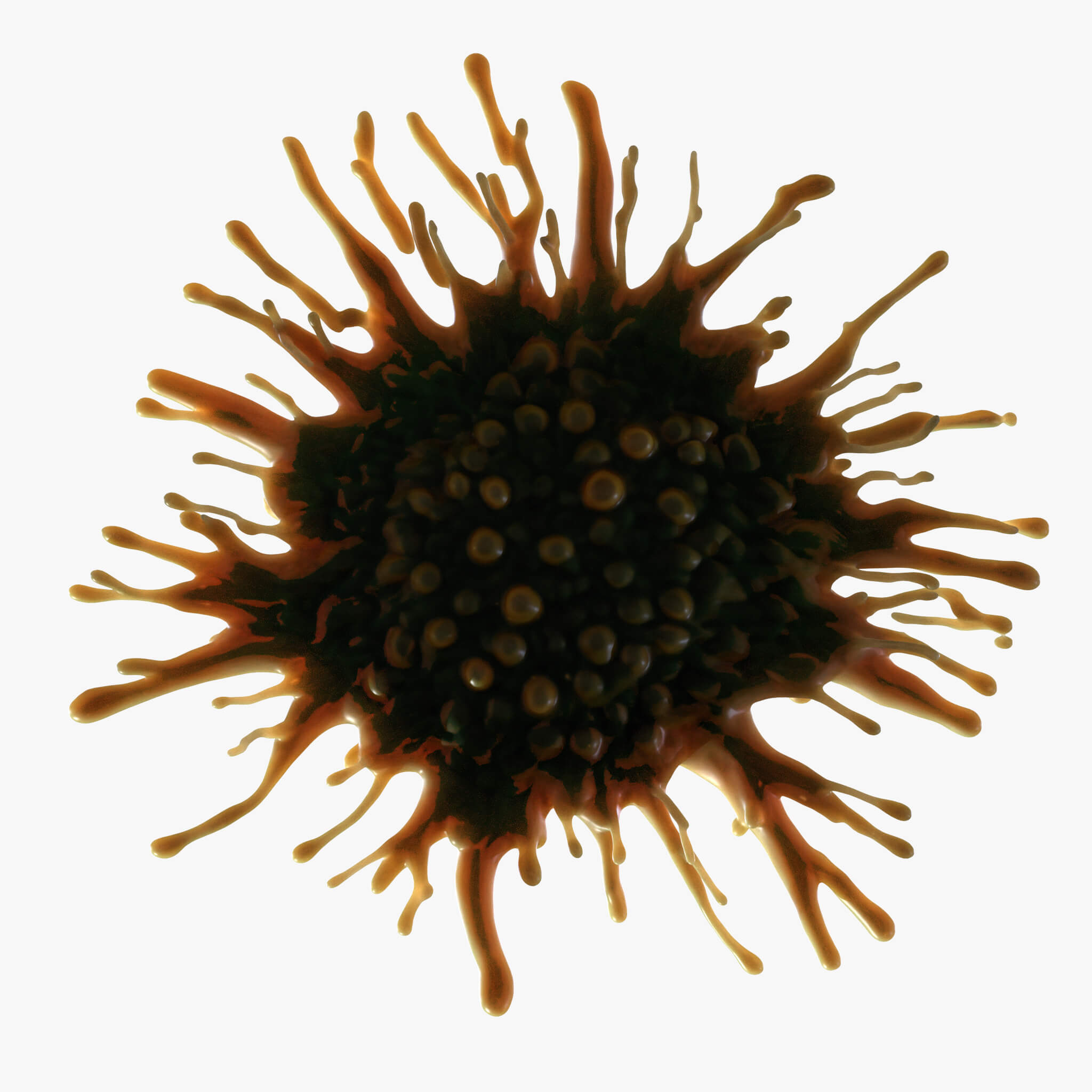 Cancer Cell Tumor - 3D Model by zames1992d