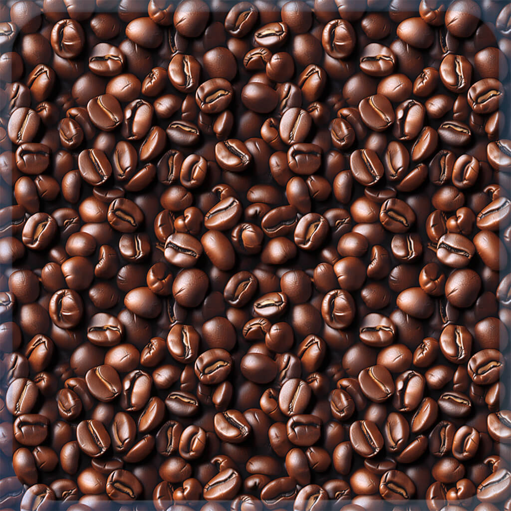 Coffee Bean Seamless Texture by zames1992d