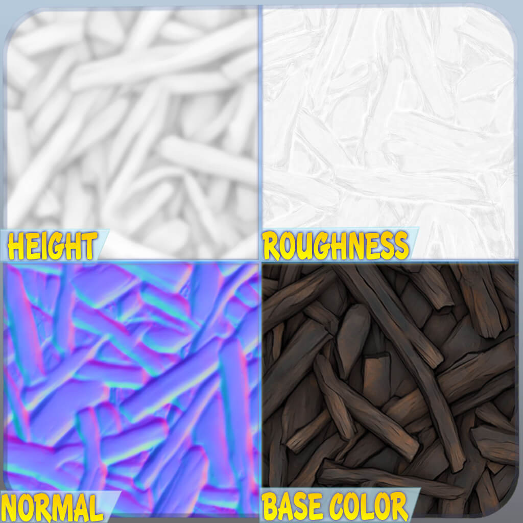 Debris Seamless Texture by zames1992d