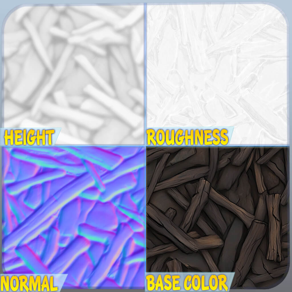 Debris Seamless Texture by zames1992d