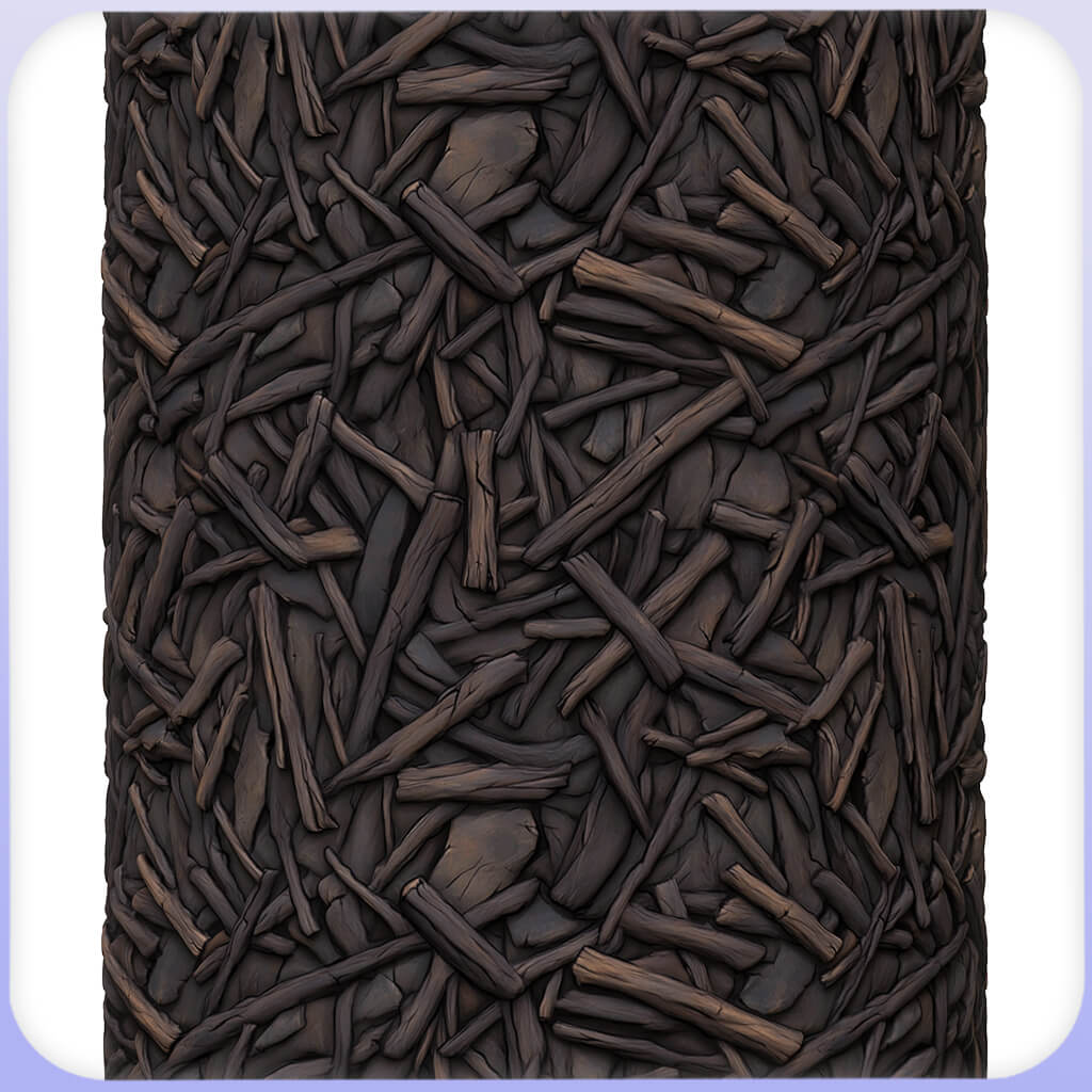 Debris Seamless Texture by zames1992d