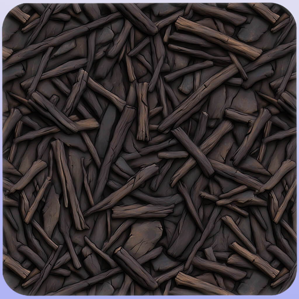 Debris Seamless Texture by zames1992d