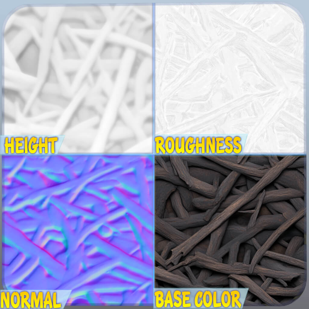 Debris Seamless Texture by zames1992d