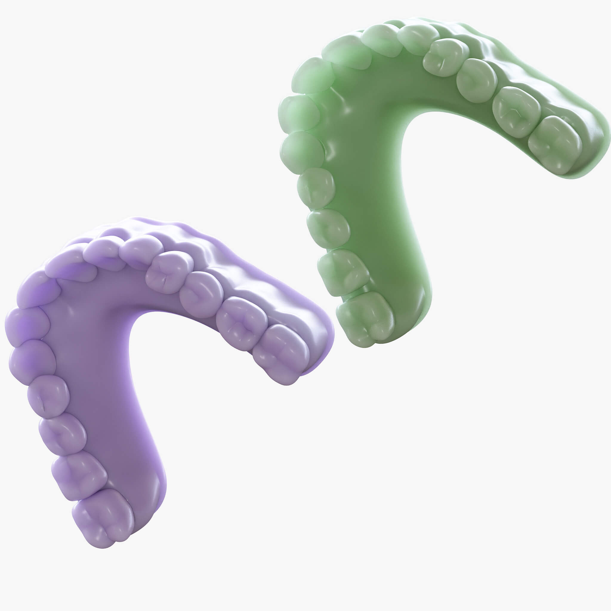 Dentures Mold - 3D Model by zames1992d