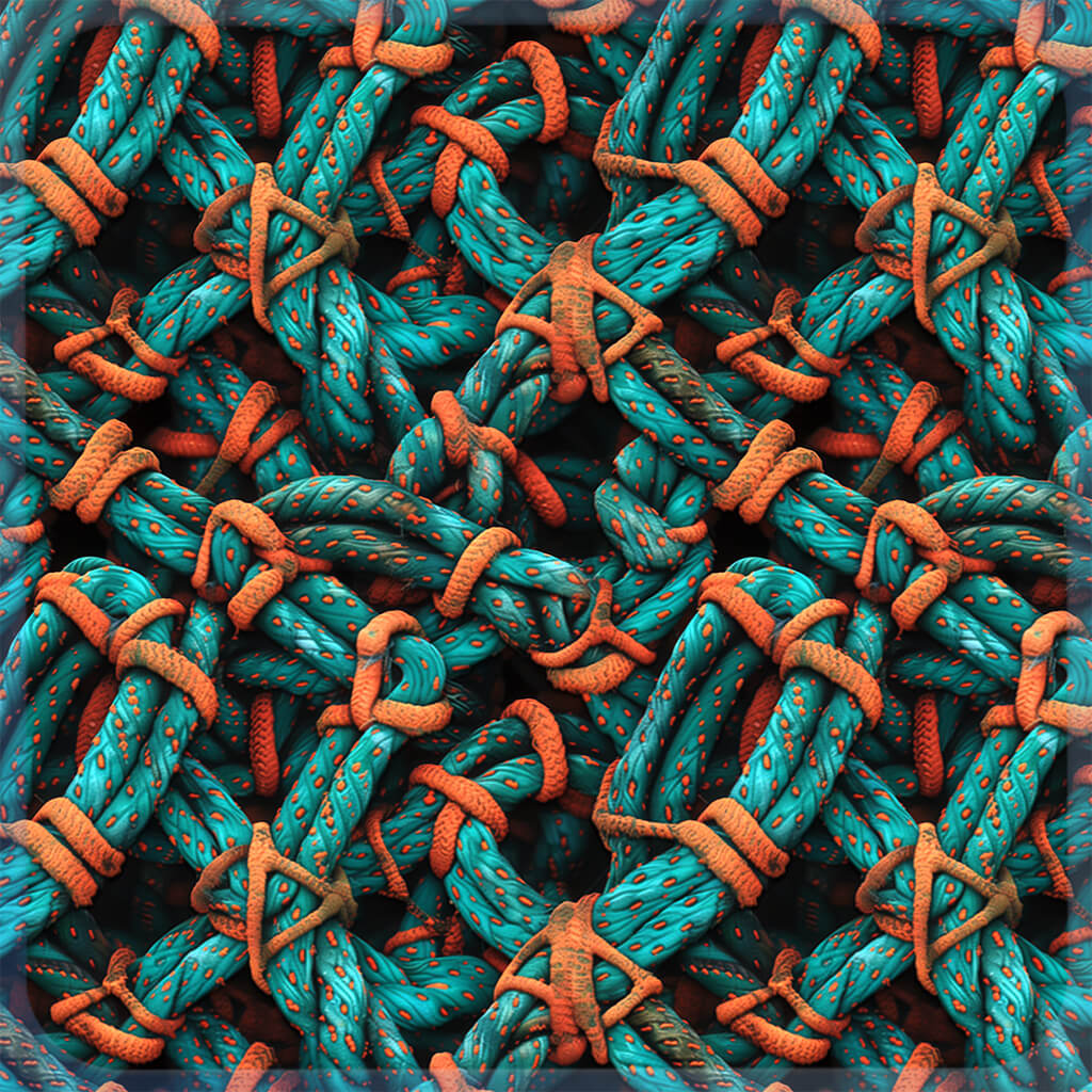 Fishing Net Seamless Texture by zames1992d