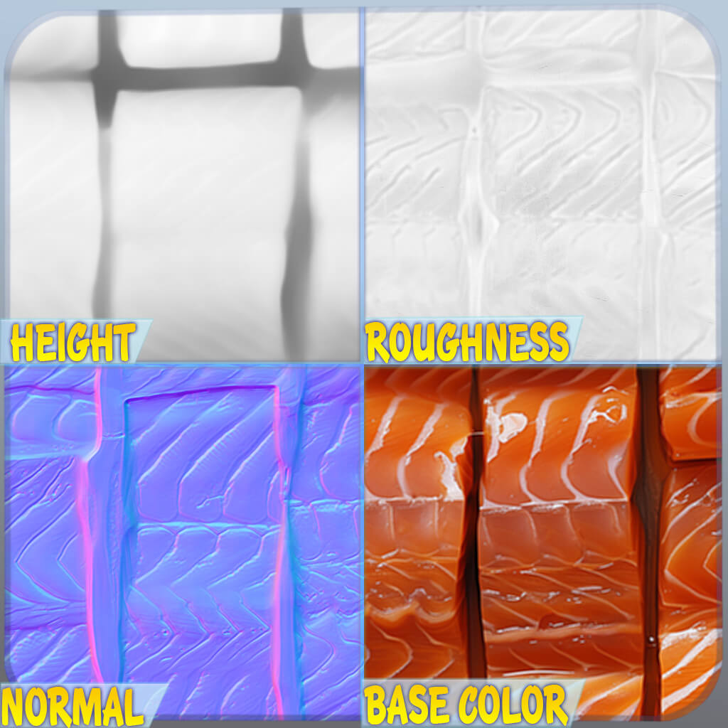 Food Seamless Texture by zames1992d