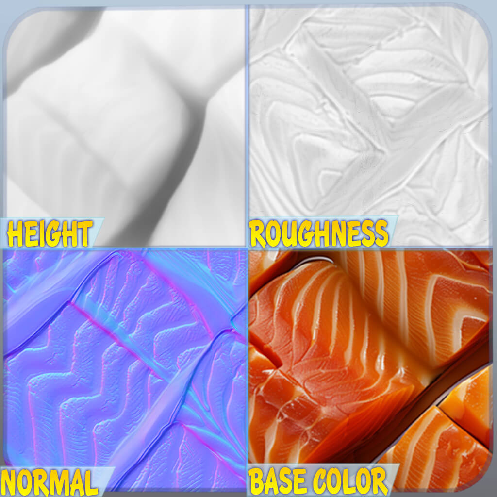 Food Seamless Texture by zames1992d